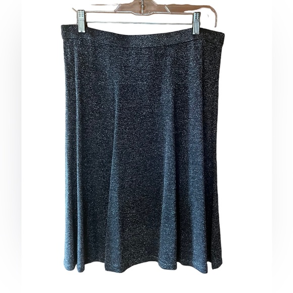 Cable & Gauge | Skirts | Nwt Cable Gauge Sparkly Silk Blend Skirt ...